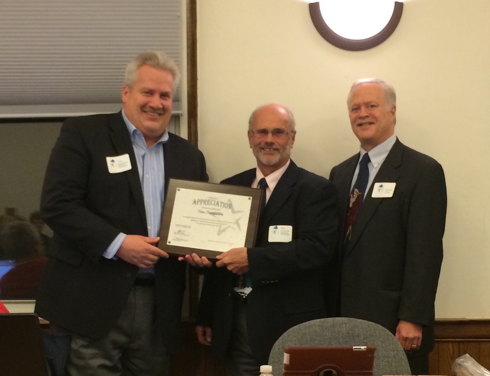 Tom Danielson Honored – South County News