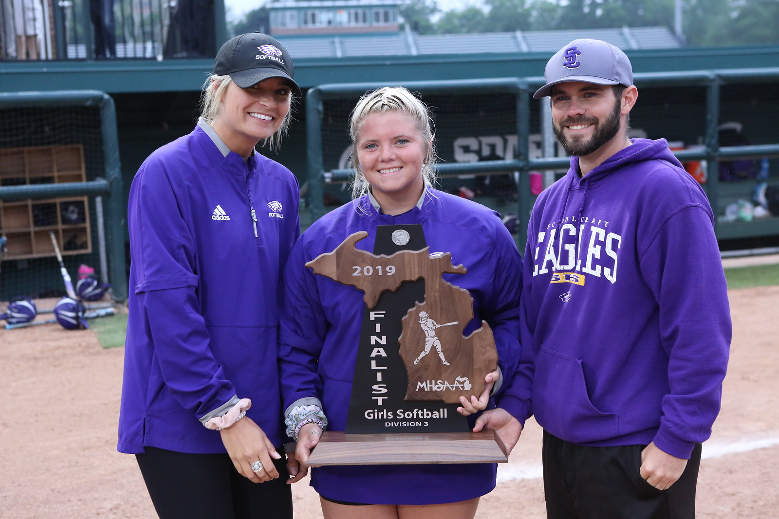 Eagles Softball Ends Season as Runner Up in State – South County News
