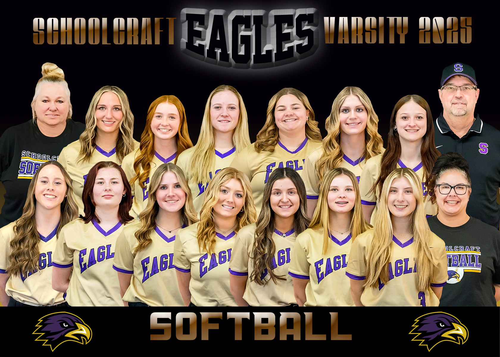Schoolcraft softball roster | South County News